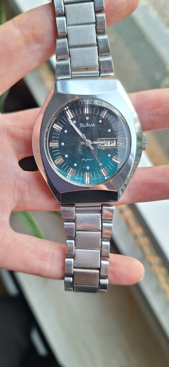 Rare vintage soviet design mechanical wrist watch by … - Gem