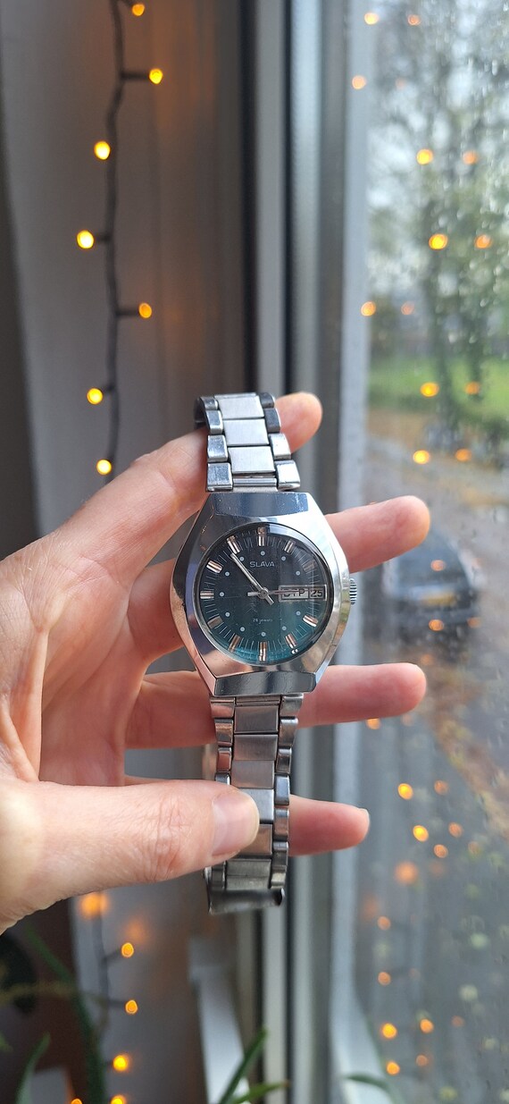 Rare vintage soviet design mechanical wrist watch by … - Gem