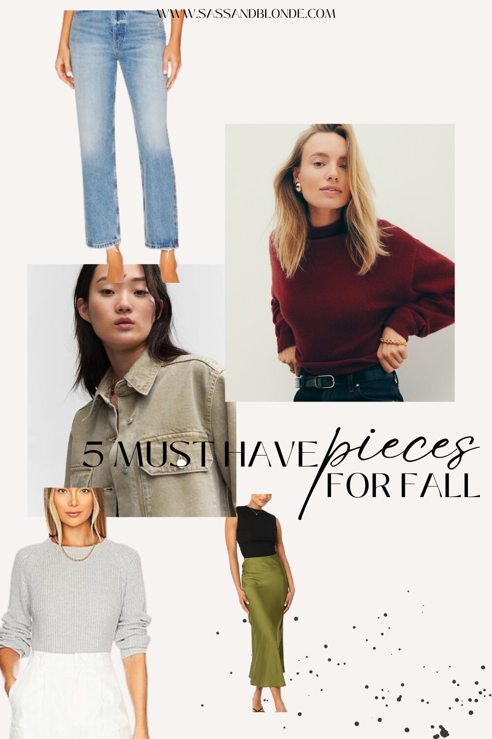 Pinterest Fashion Blog Templates Canva 15 Ct. - Etsy