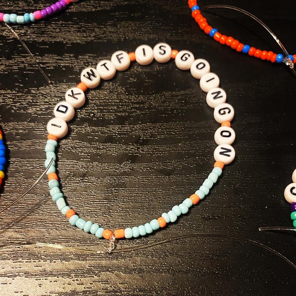 Wtf Bracelet - Etsy