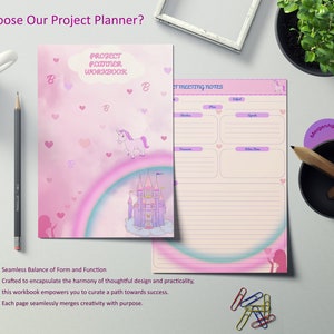 Project Planner Printable, Productivity Planner, Task Tracker, Project ...