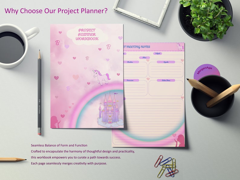 Project Planner Printable, Productivity Planner, Task Tracker, Project ...