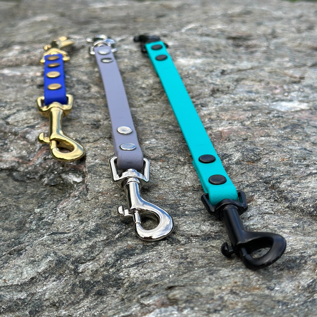 Short Safety Connector for Collar to Harness, Custom Length Strap ...