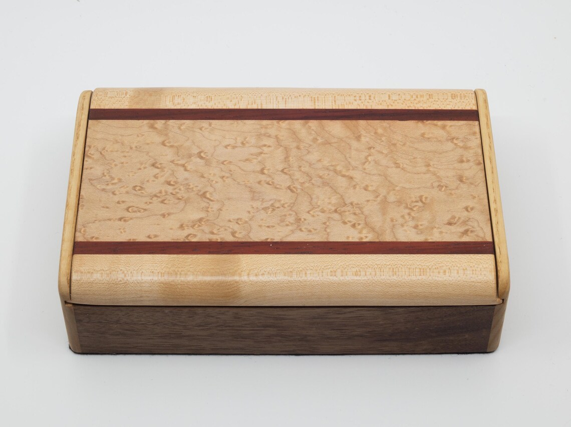 Sliding Top Box Jewelry Box Keepsake Box Organizing Box Small Box ...