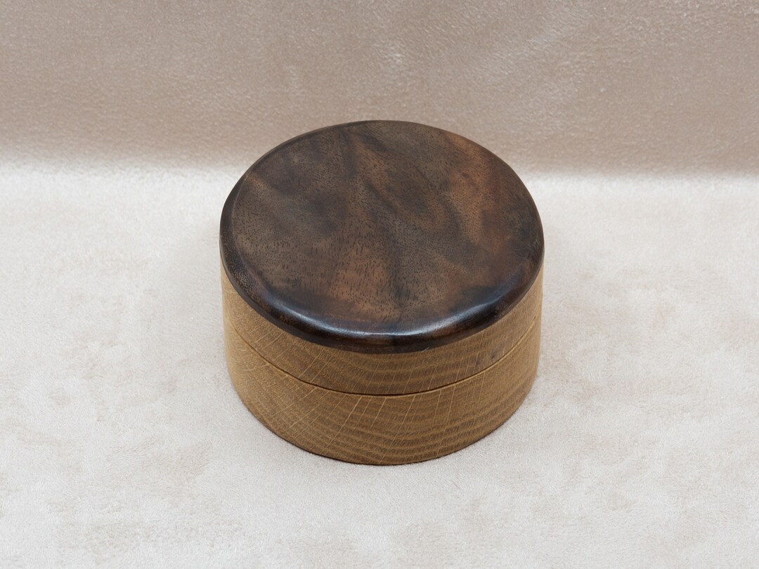Small Round Box Jewelry Box Keepsake Box Organizing Box Small Box ...