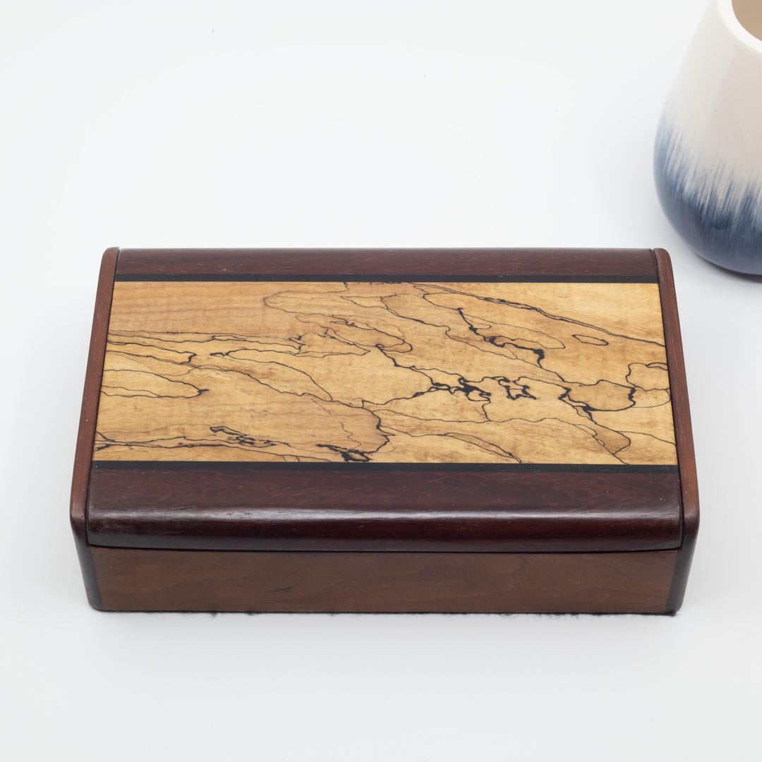 Sliding Top Box Jewelry Box Keepsake Box Organizing Box Small Box ...