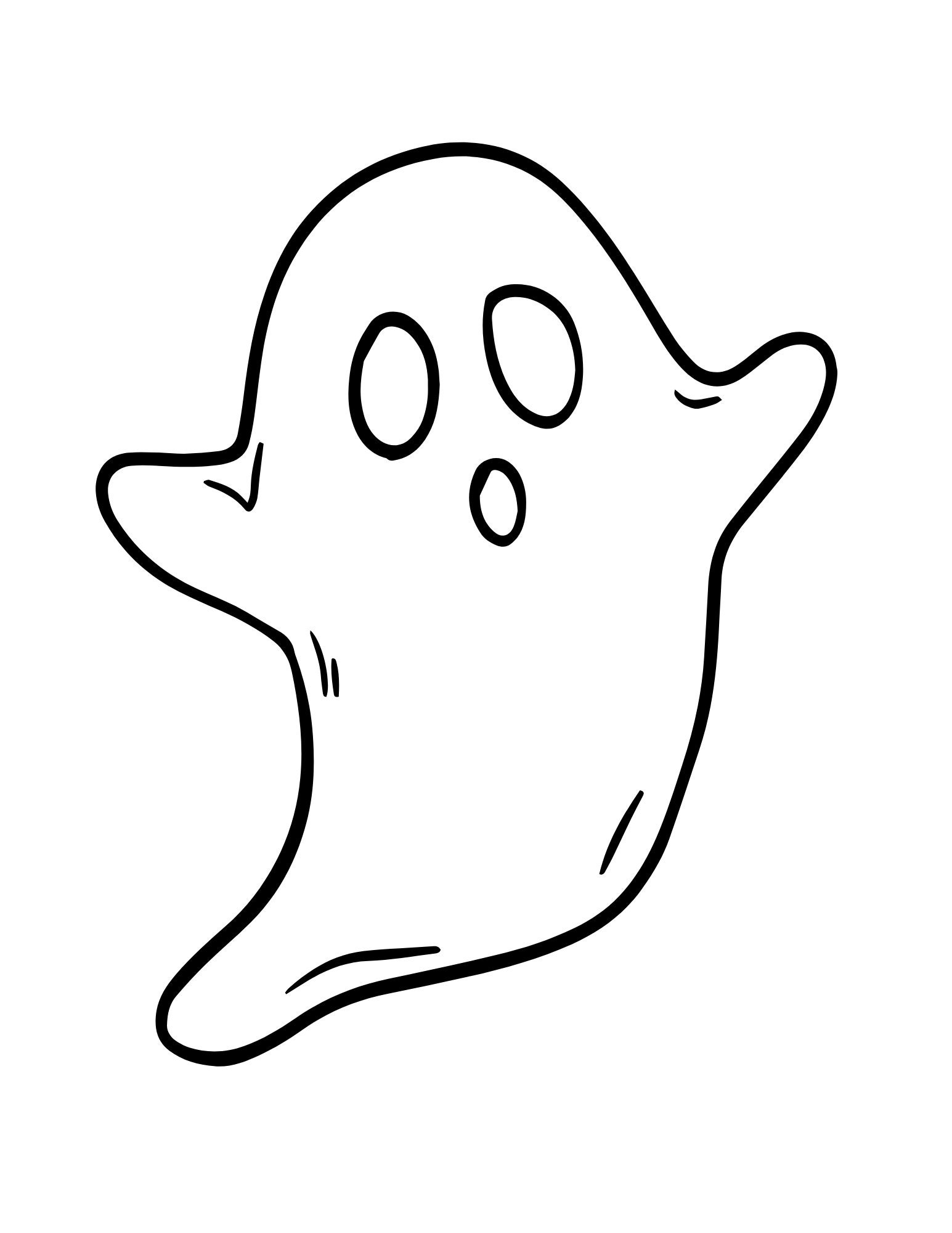 Halloween Color Book Ghost Color Pages Pumpkin Color Book Witch Color Book October Color