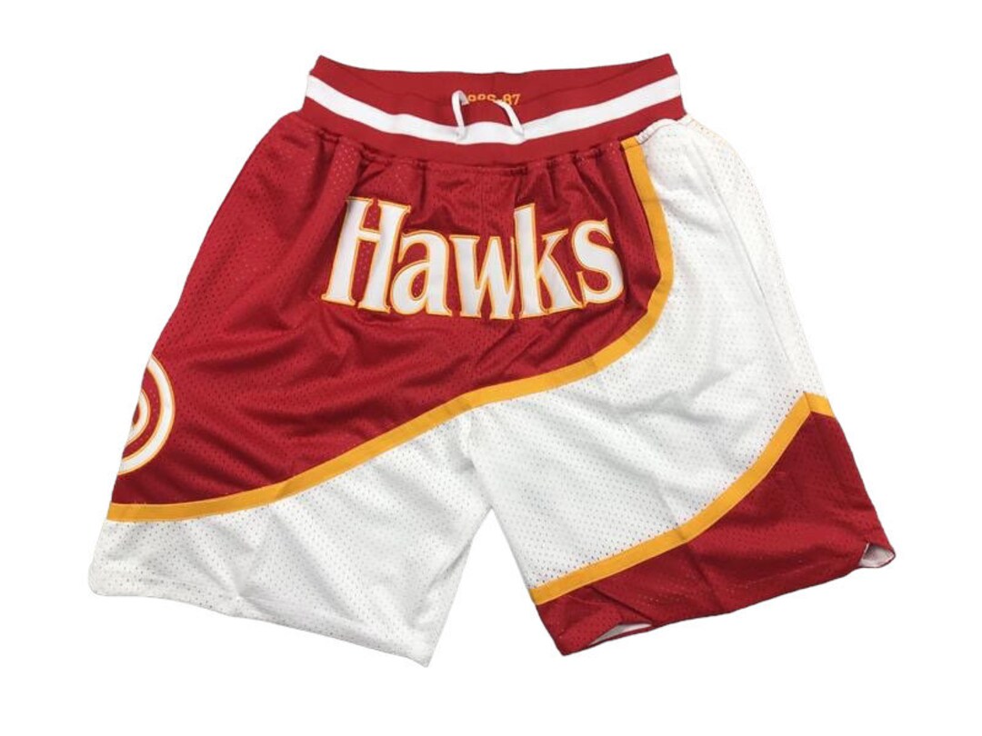Vintage Throwback Hawks Classic Retro Summer Basketball Shorts - Etsy