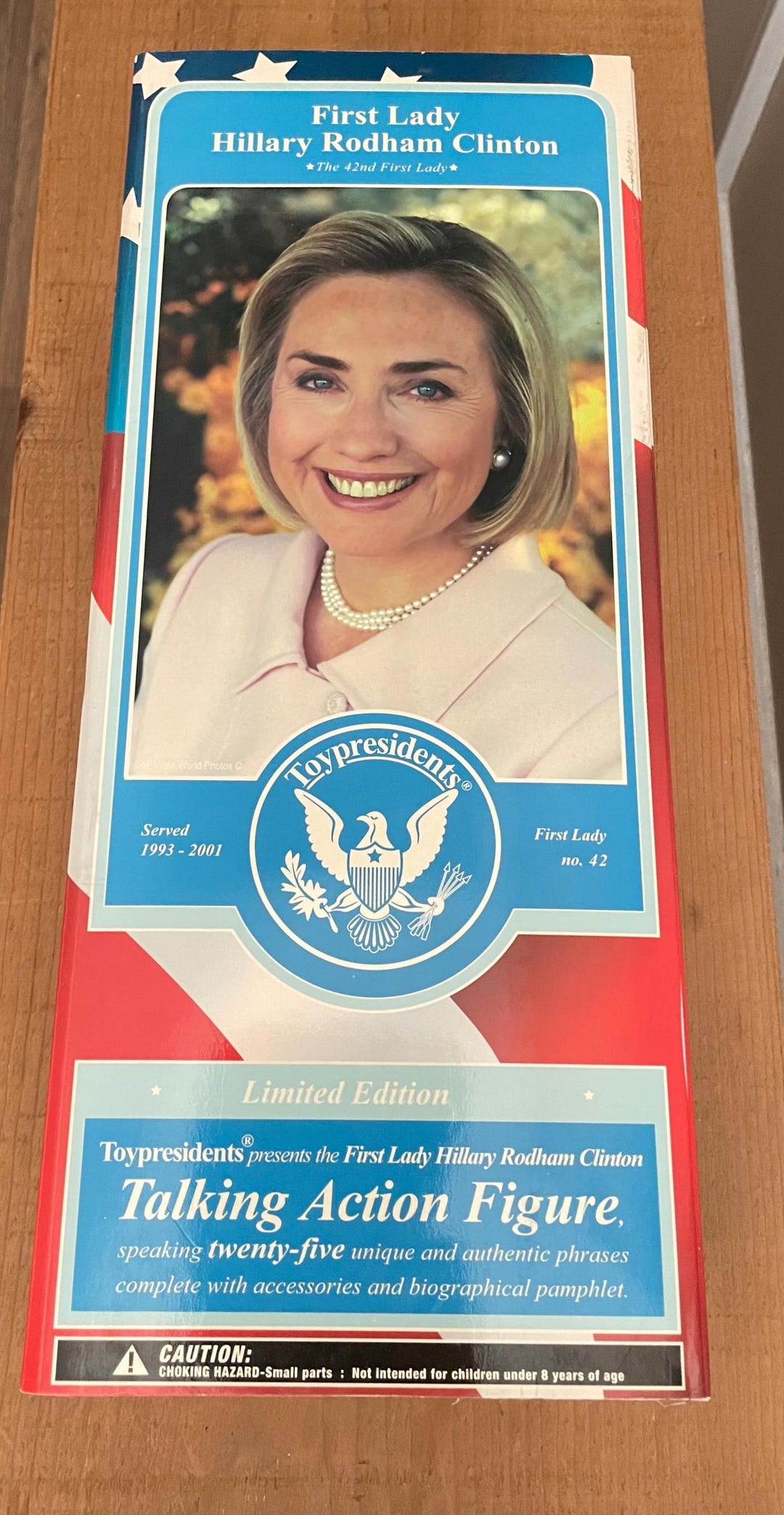 First Lady Hillary Rodham Clinton Talking Doll the 42nd First Lady - Etsy