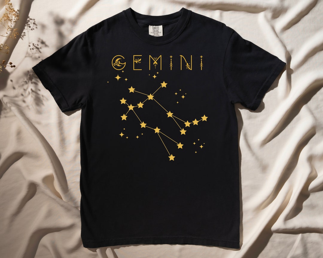 Gemini T Shirt Constellation Shirt Gemini Astrology T-shirt Gemini ...