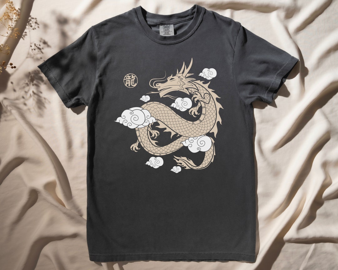 Chinese Dragon Shirt Mythical Mystical T Shirt Gift for Her - Etsy