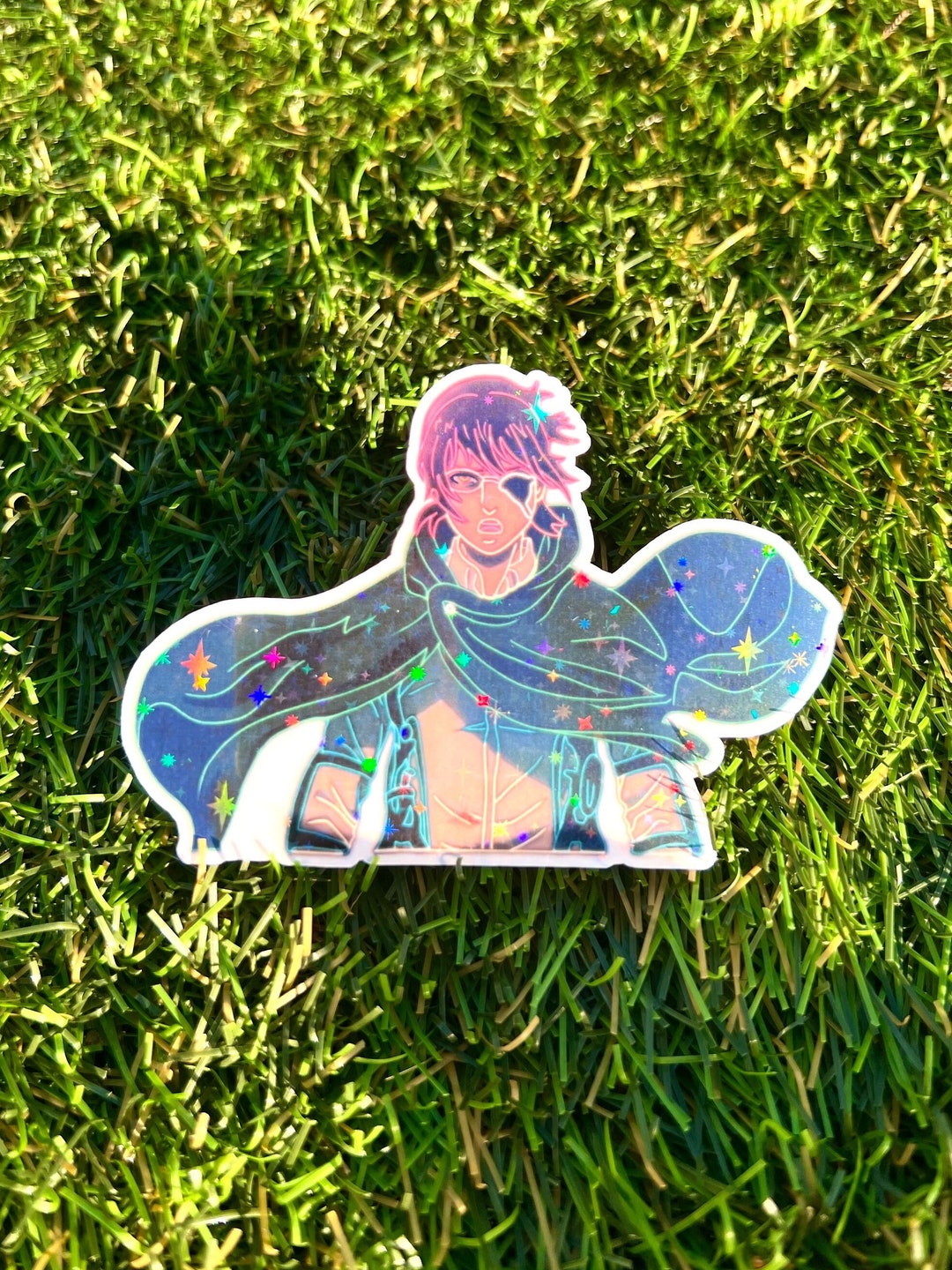 Hange Zoë | Attack on Titan Sticker | Available in Gloss or Holographic ...