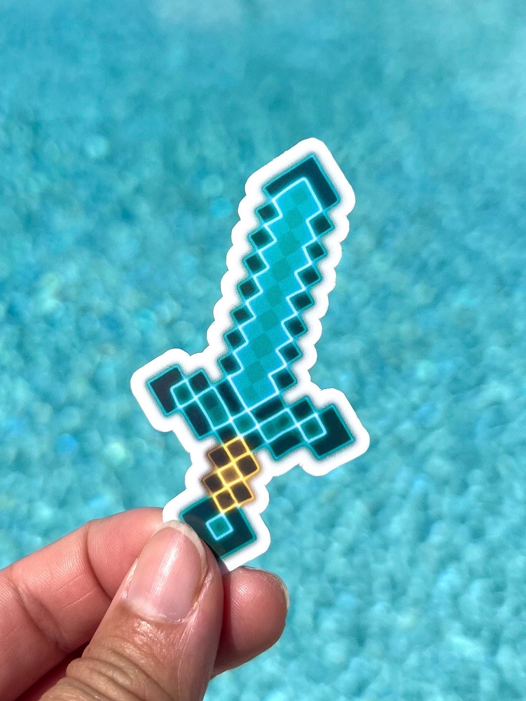 Minecraft Diamond Sword | Enchanted Sword | Available in Gloss or ...
