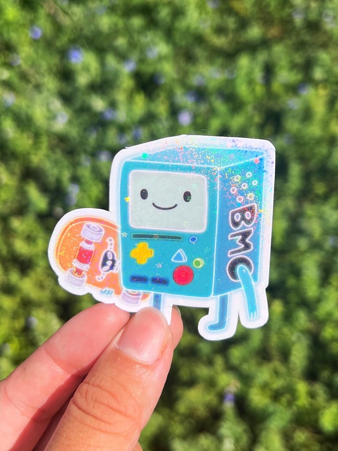 BMO | Adventure Time Sticker | Available in Gloss or Holographic ...