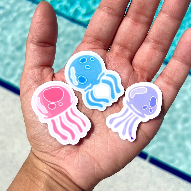 Jellyfish Stickers - Etsy