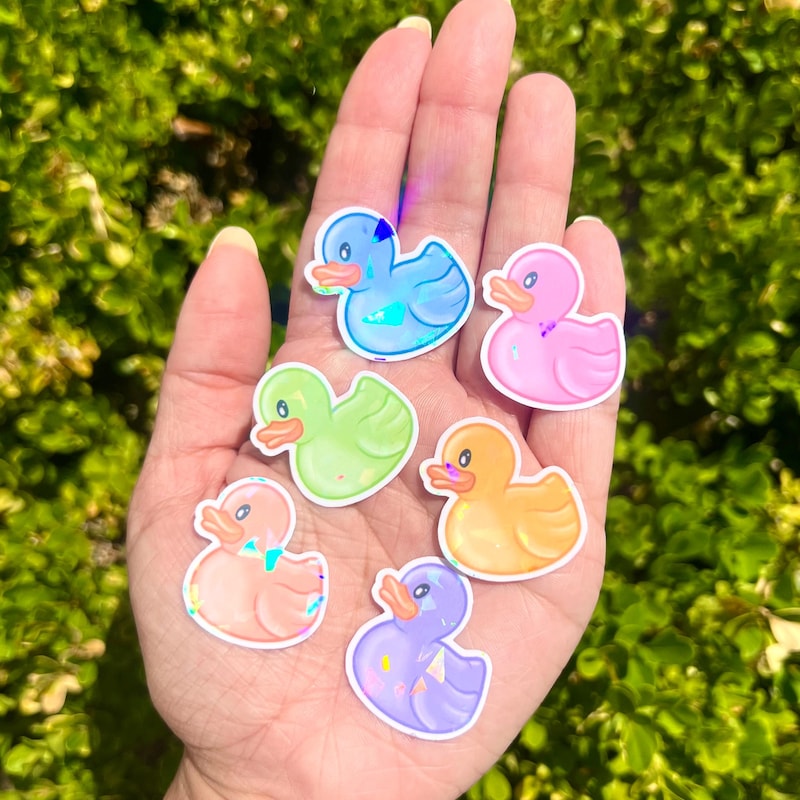 Rubber Duck Sticker - Etsy