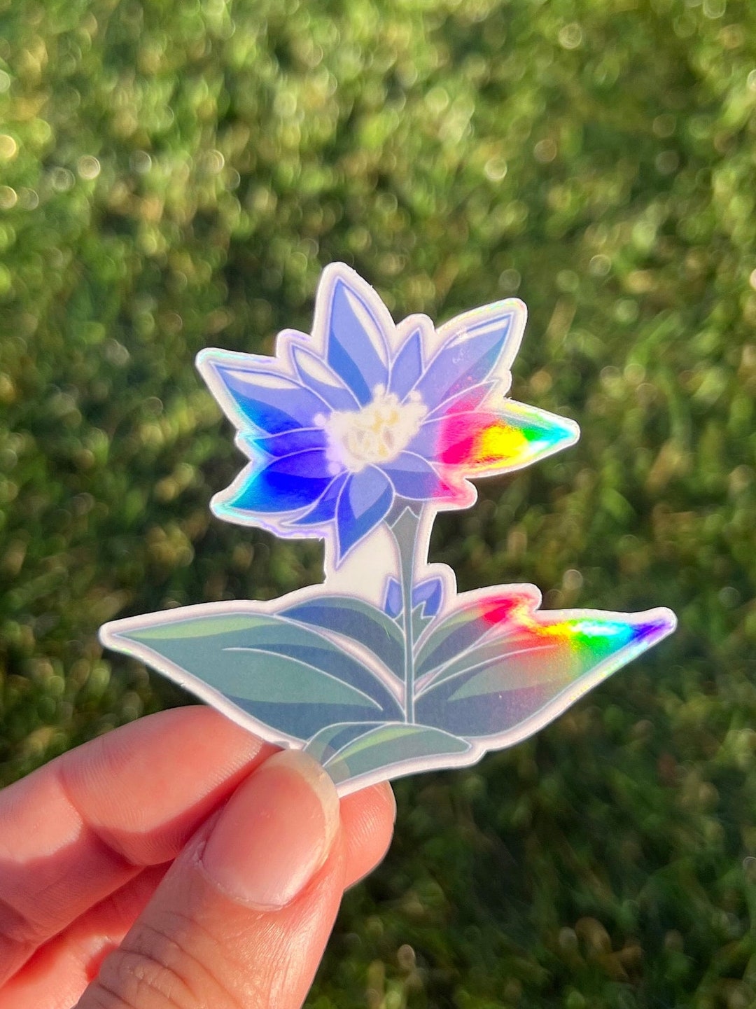 Purple Flower | Attack on Titan Sticker | Available in Gloss or ...