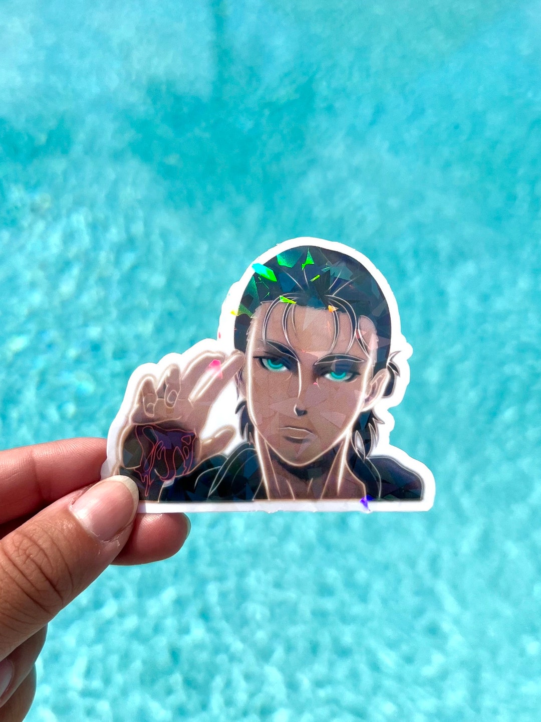 Eren Yeager | Attack on Titan Sticker | Available in Gloss or ...