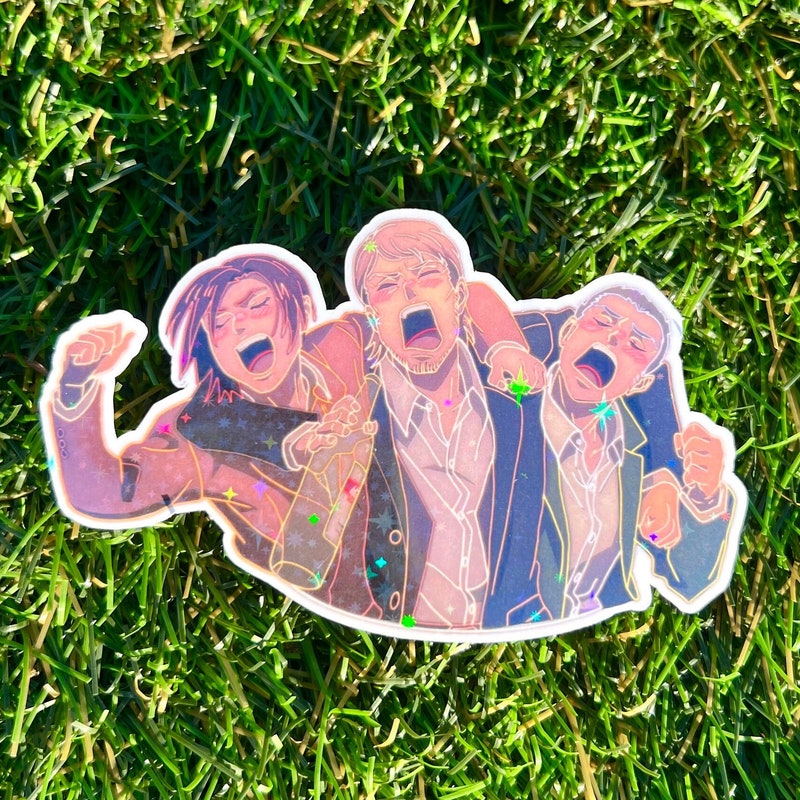 Titan Holo Stickers - Etsy