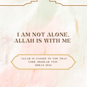 Islamic Affirmation Printables, Muslim Resources, Islamic Digital Cards ...