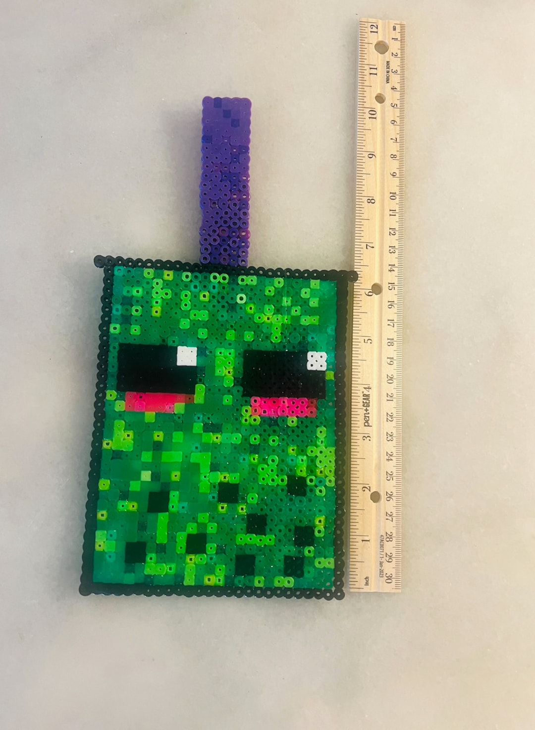 Green Tea Boba Perler Bead - Etsy