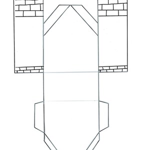Haunted House Paper Toy: Halloween Activity (downloadable Printable) - Etsy