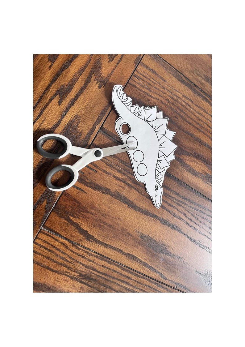 Stegosaurus Finger Puppet: Printable Paper Toy (digital Download) - Etsy