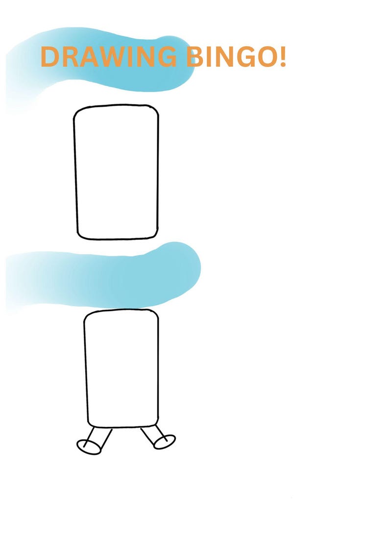 How to Draw Bluey and Bingo Tutorial Coloring Pages Printable Activity ...