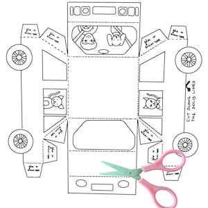 My Car is a Printable and Downloadable Activity for Kids Kindergarten ...