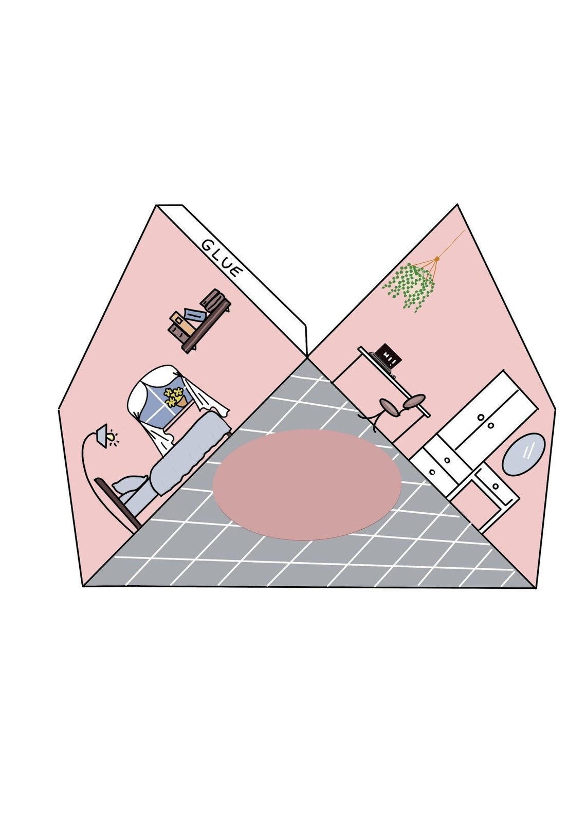 The Printable Doll House Downloadable Craft for Kids Play and Learn Cut ...