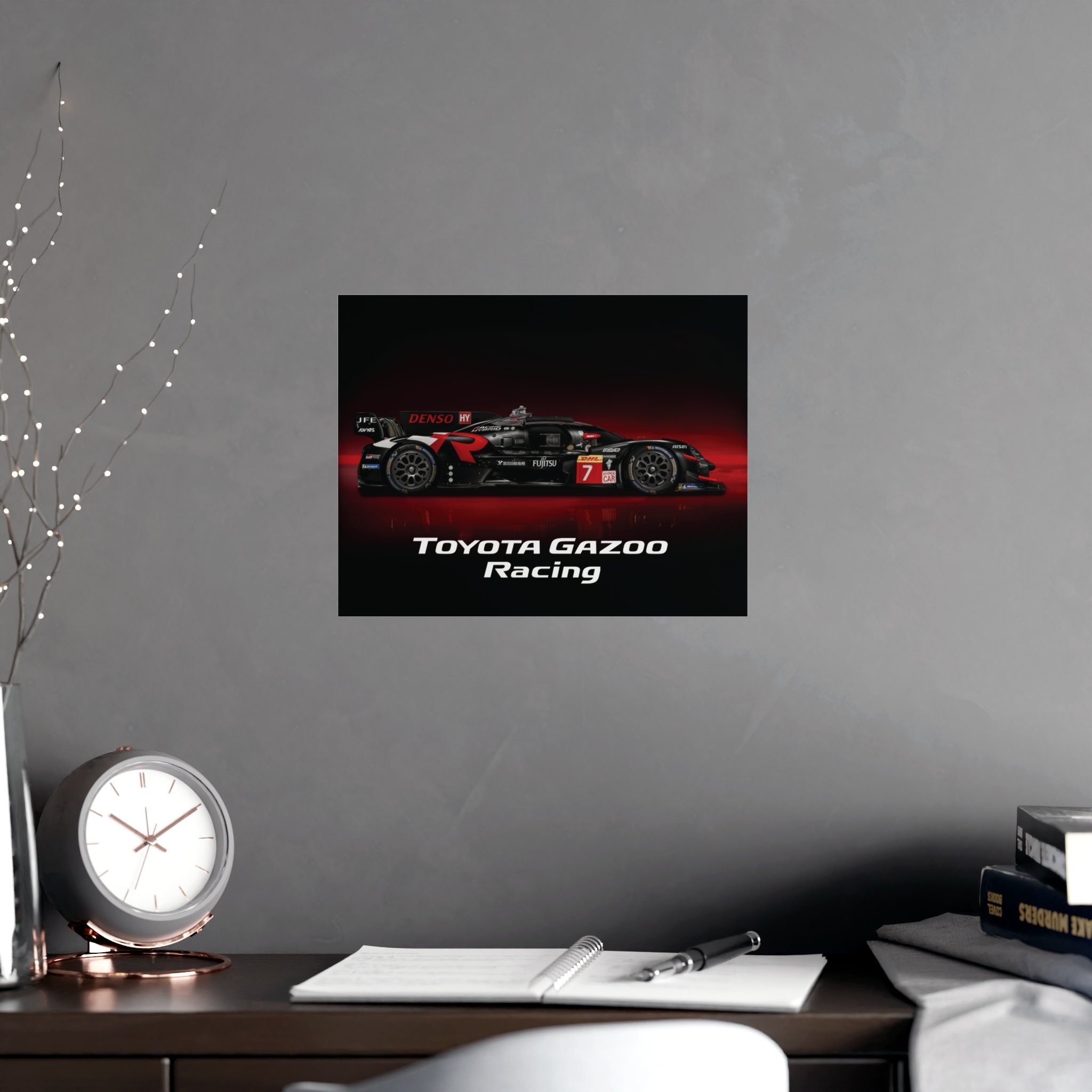 Toyota Gazoo Racing Hypercar Poster Matte, Toyota Poster, Toyota GR, 24 ...