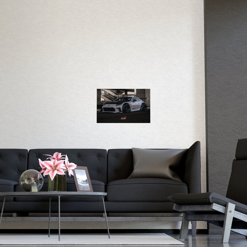 Toyota GT86 Poster Matte, Widebody Poster, GT86 Liberty Walk, Le Mans ...