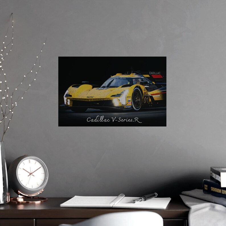 Cadillac Hypercar Poster Matte, Cadillac Poster, Cadillac V-series.r ...