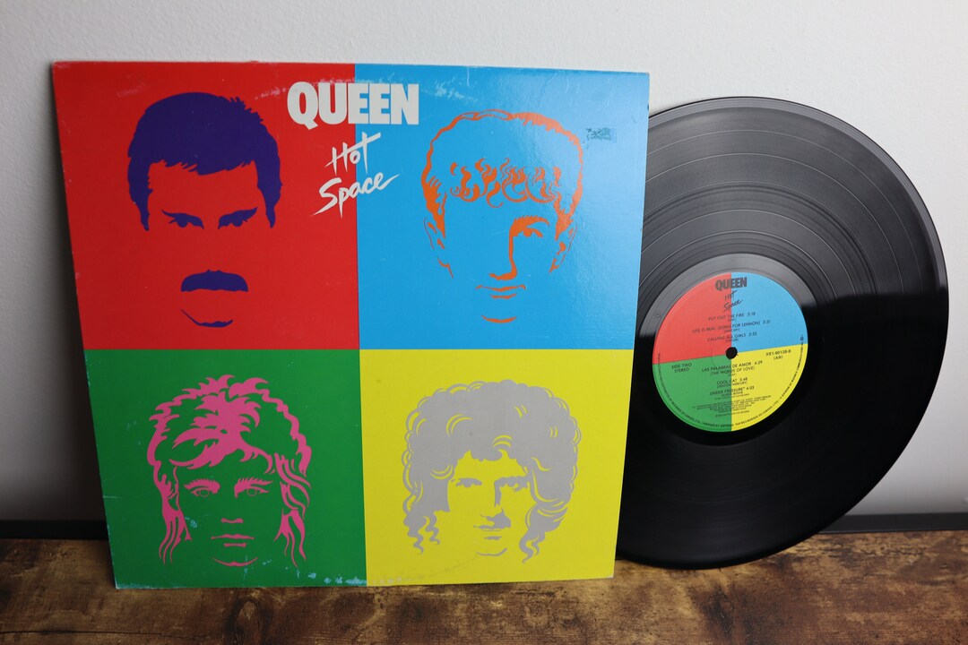Queen Hot Space 1982 Vinyl Record Hot Space Vinyl Queen - Etsy