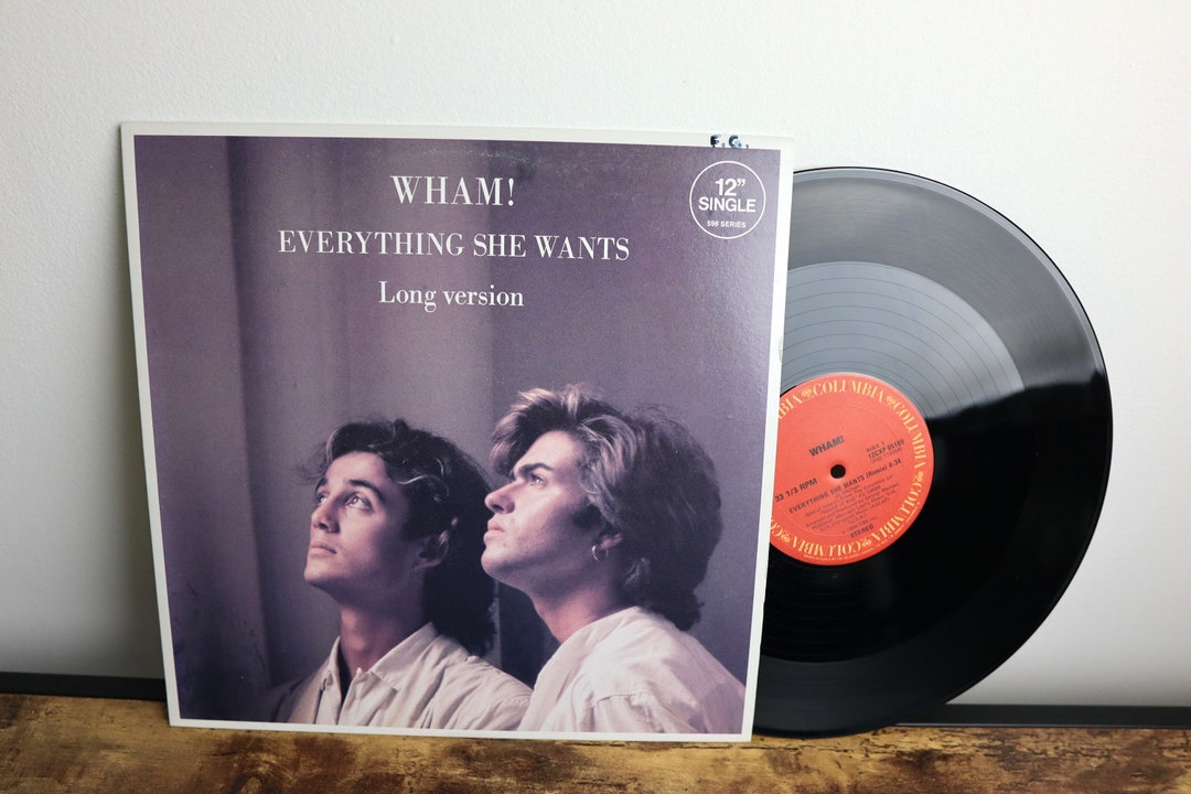 Wham Everything She Wants long Version 1985 Vinyl Record - Etsy