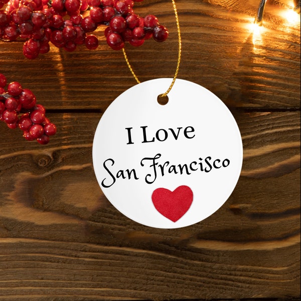 I Love San Francisco - Etsy