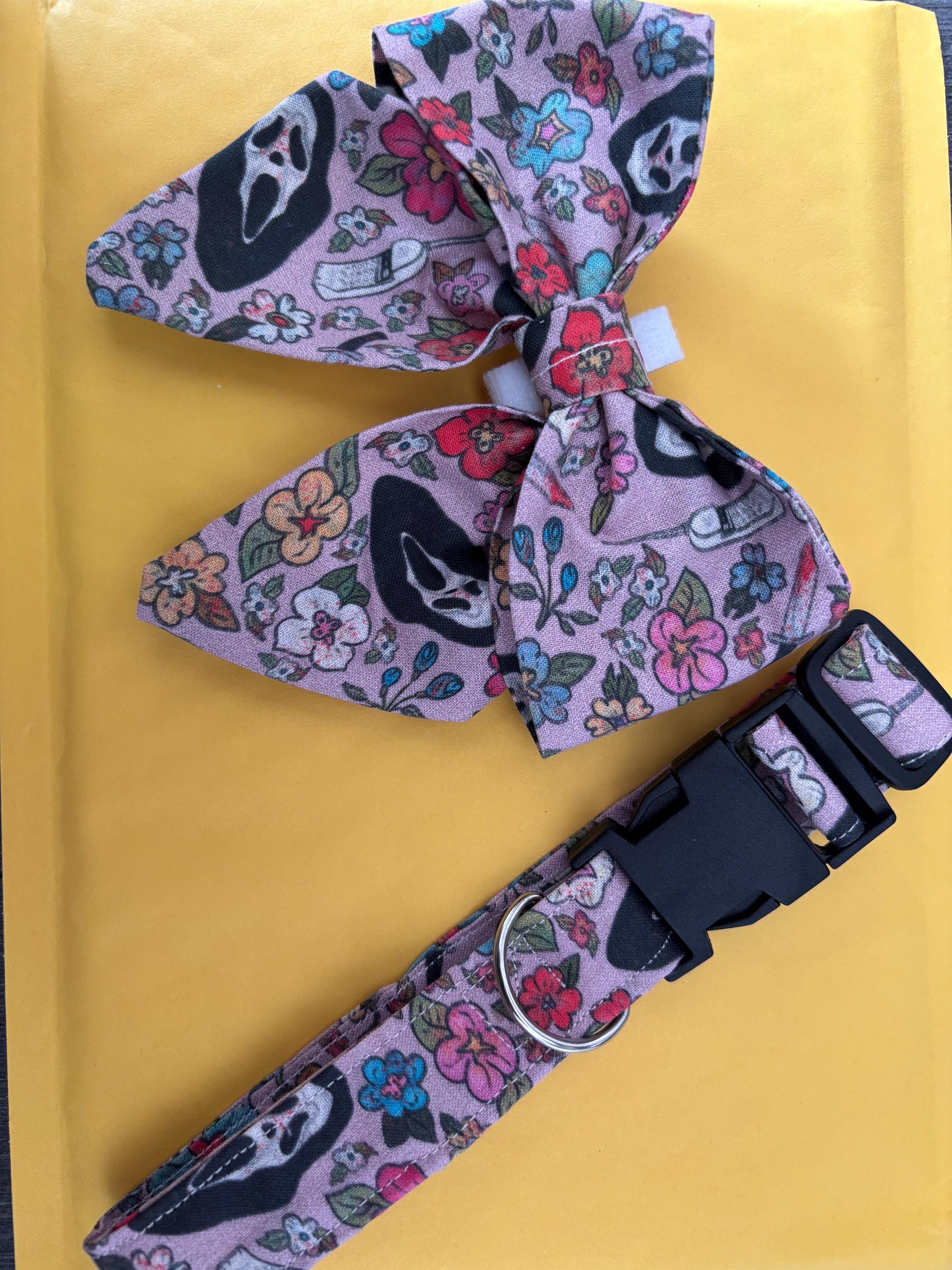 Scream Ghostface Inspired Halloween Pet Accessories - Etsy UK