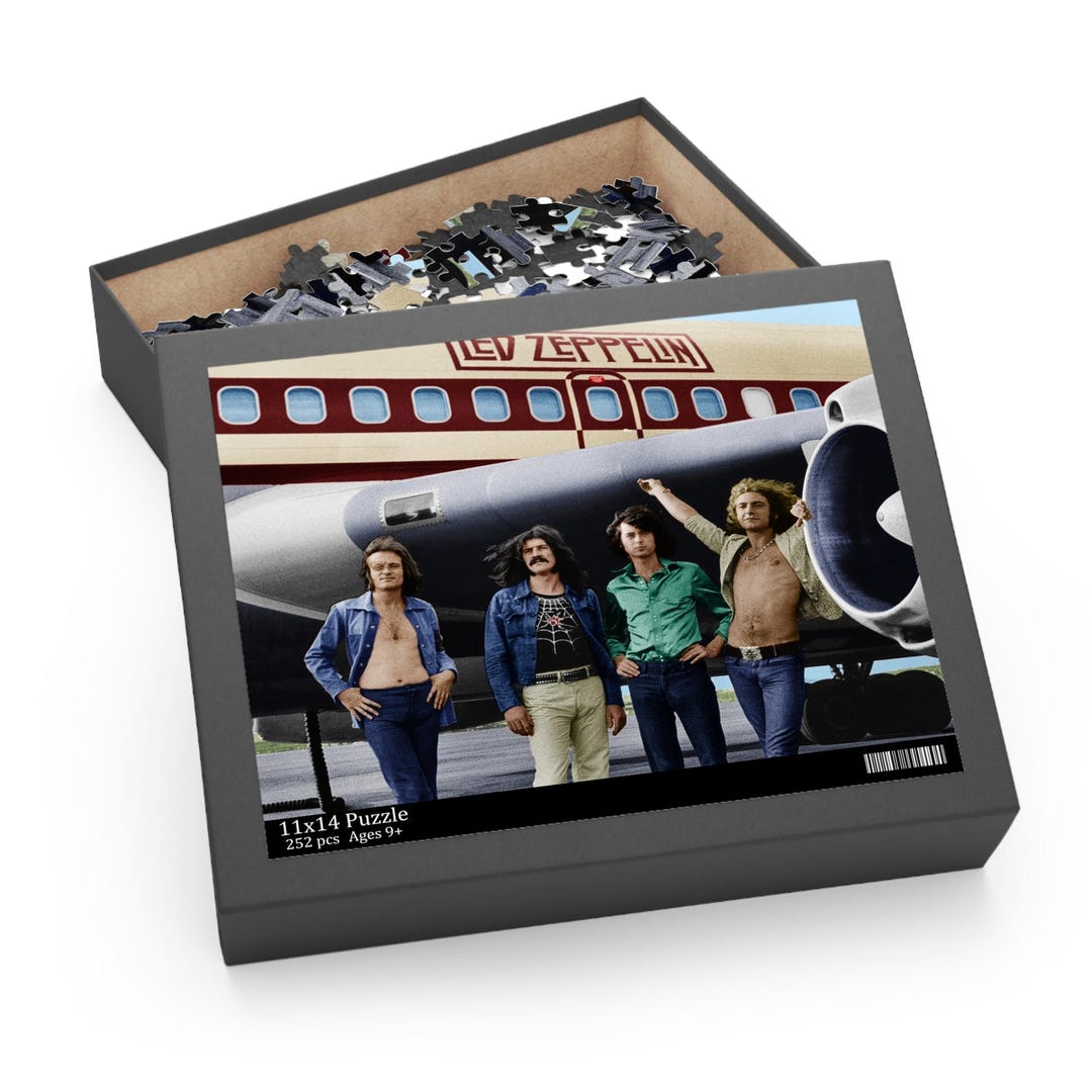 Led Zeppelin Puzzle, the Starship 1973 - Etsy