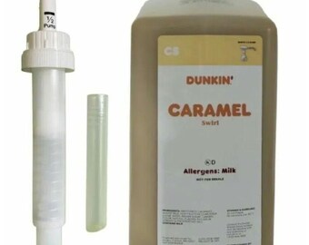 Dunkin Donuts Butter Pecan Swirl 64 Oz Jug With FREE SHIPPING Exp 90 Days From Purchase 2025 sealed Etsy