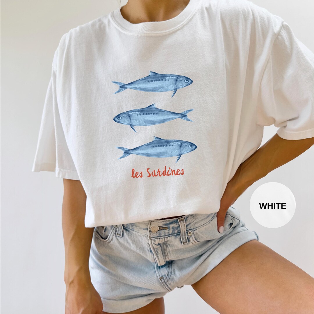 Sardine Shirt Tinned Fish Shirt Comfort Colors Shirt Tomato Girl ...