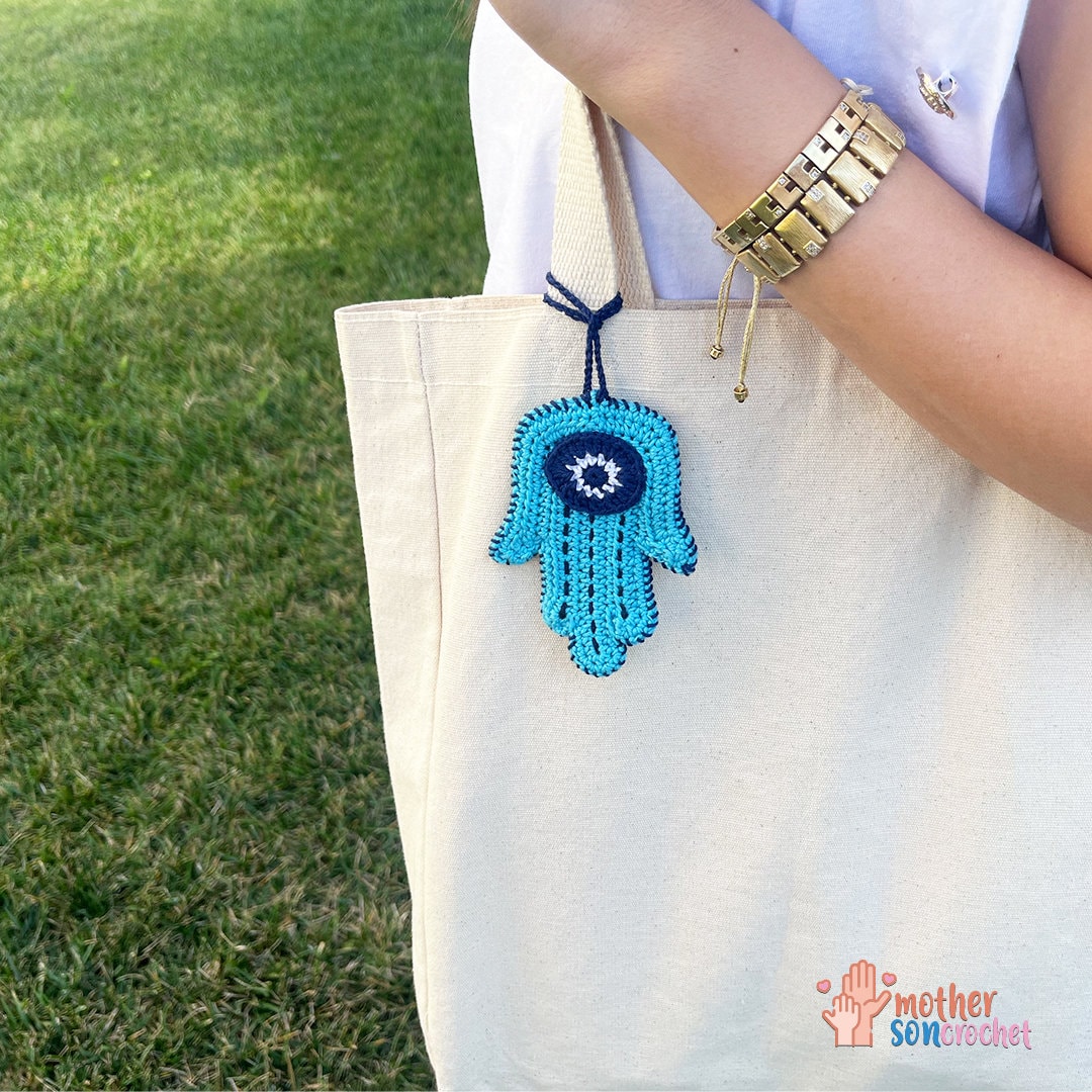 Crochet Pattern Evil Eye, Hamsa, Amigurumi Tutorial PDF Pattern ...