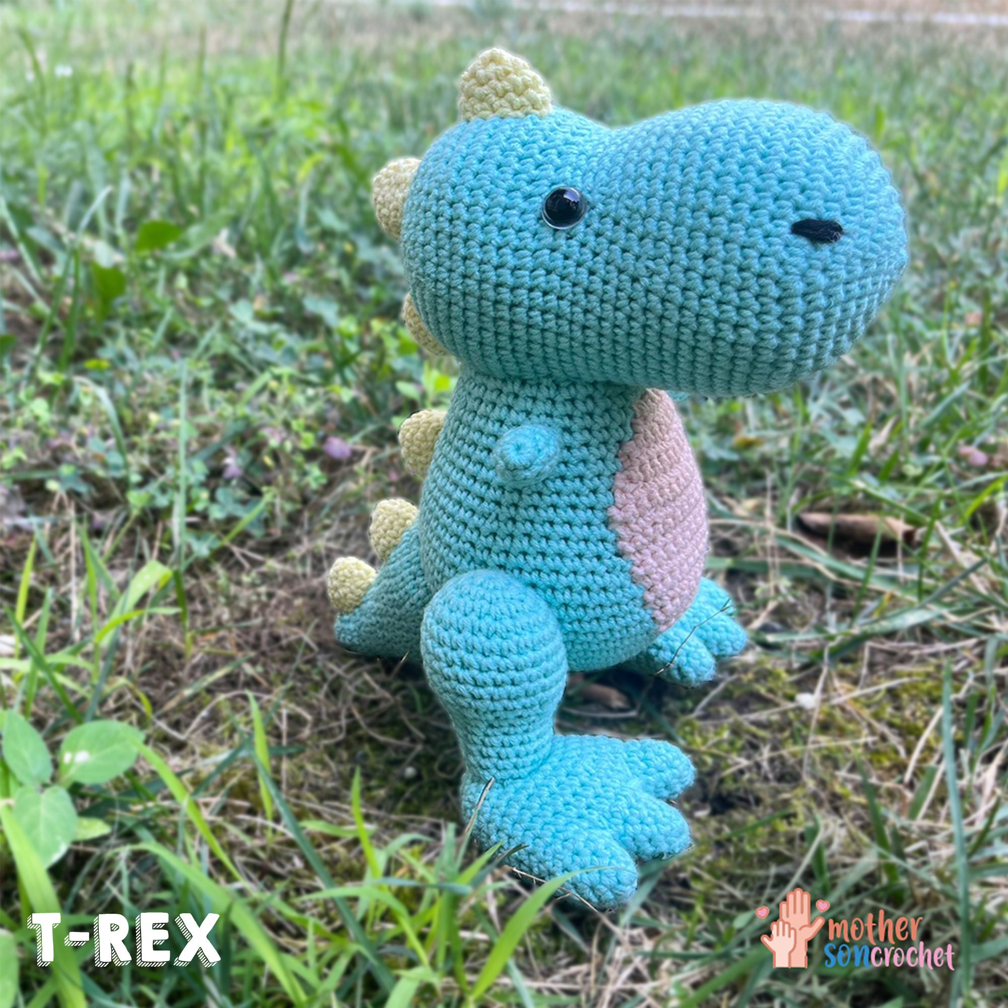 Crochet Pattern T-rex Amigurumi Tutorial PDF Pattern Crochet - Etsy