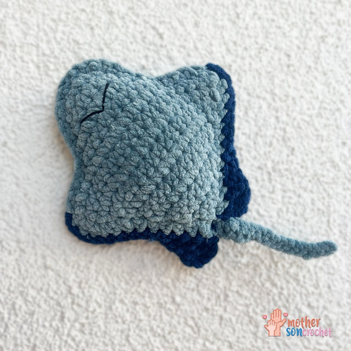 NO SEW Crochet Pattern Stingray Amigurumi Tutorial PDF - Etsy