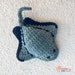 NO SEW Crochet Pattern Stingray, Amigurumi Tutorial PDF Pattern, Easy ...
