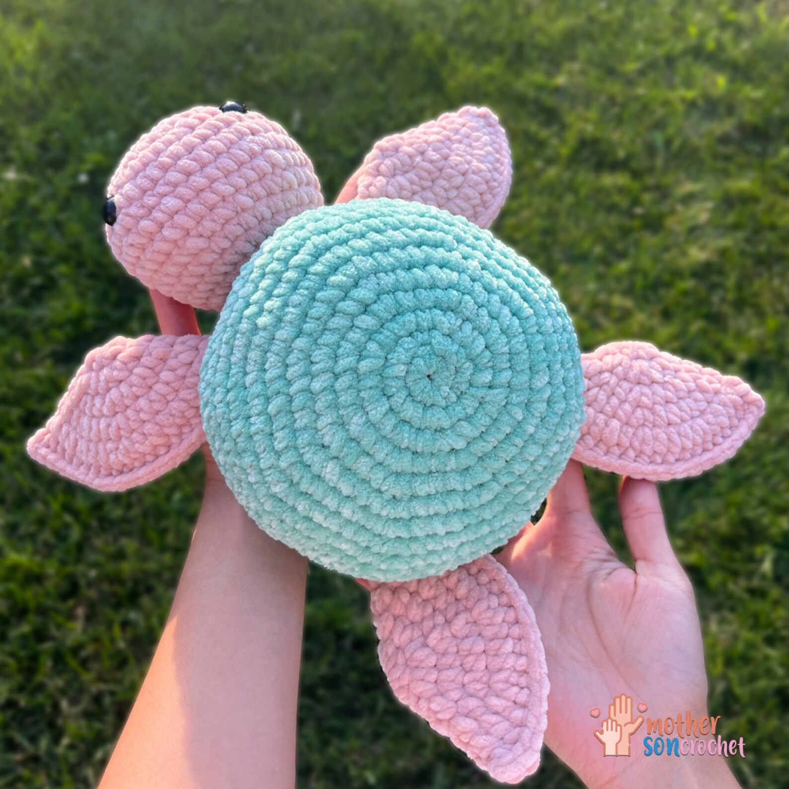 NO SEW Crochet Pattern Turtle, Amigurumi Tutorial PDF Pattern, Easy ...