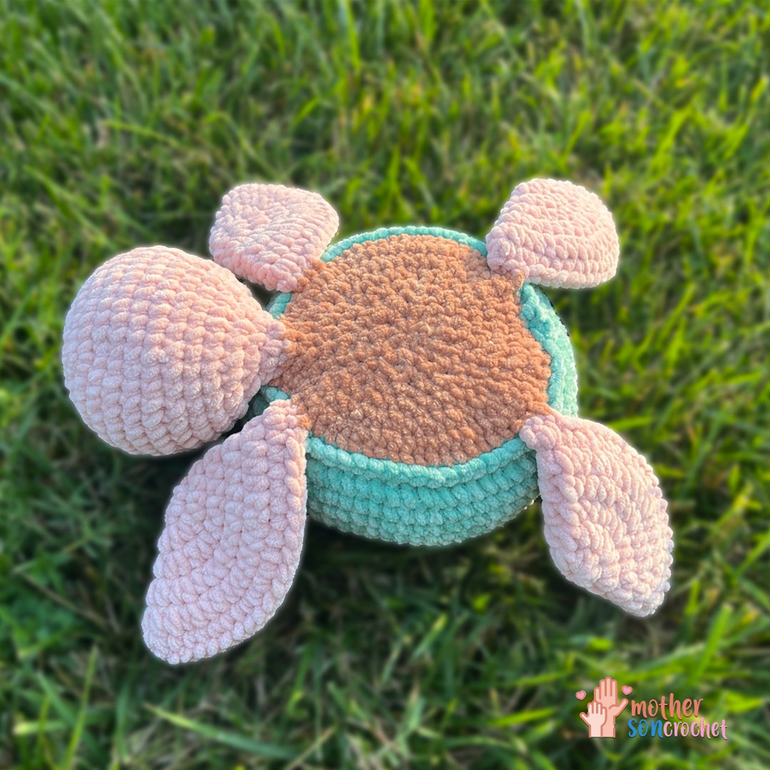 NO SEW Crochet Pattern Turtle, Amigurumi Tutorial PDF Pattern, Easy ...