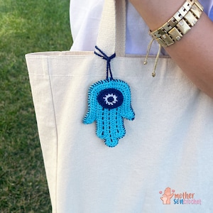 Crochet Pattern Evil Eye, Hamsa, Amigurumi Tutorial PDF Pattern ...