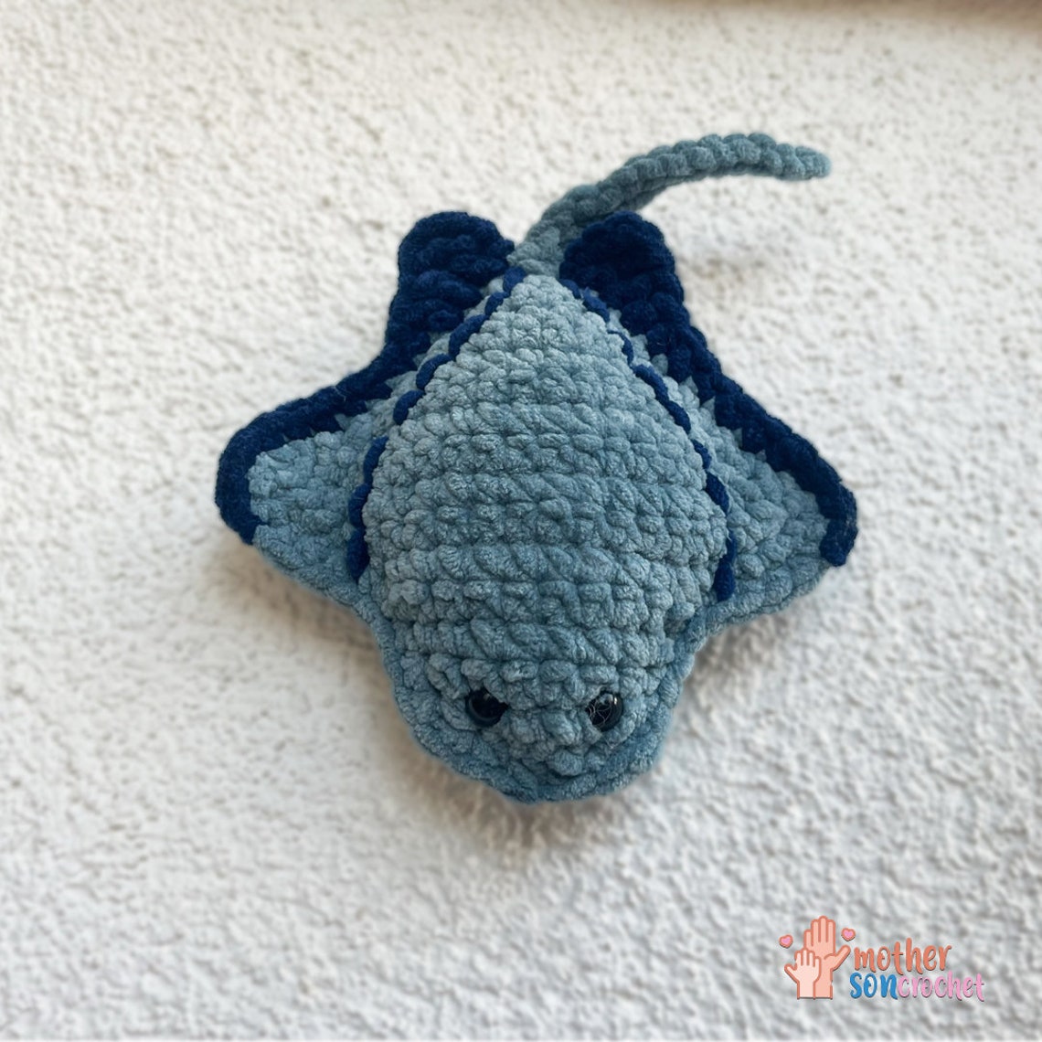 NO SEW Crochet Pattern Stingray Amigurumi Tutorial PDF - Etsy