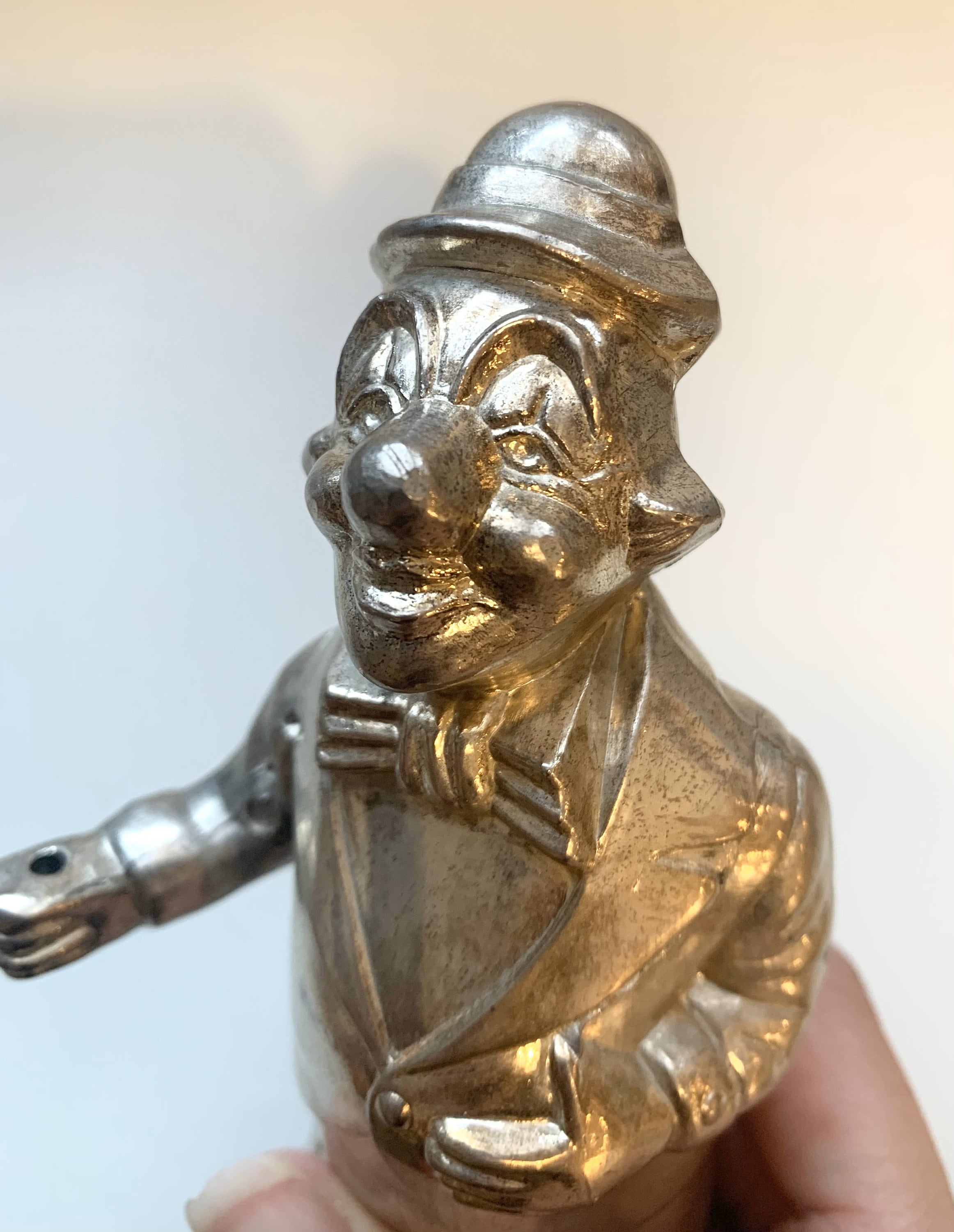 Vintage Metal Circus Clown Coin Bank - Etsy