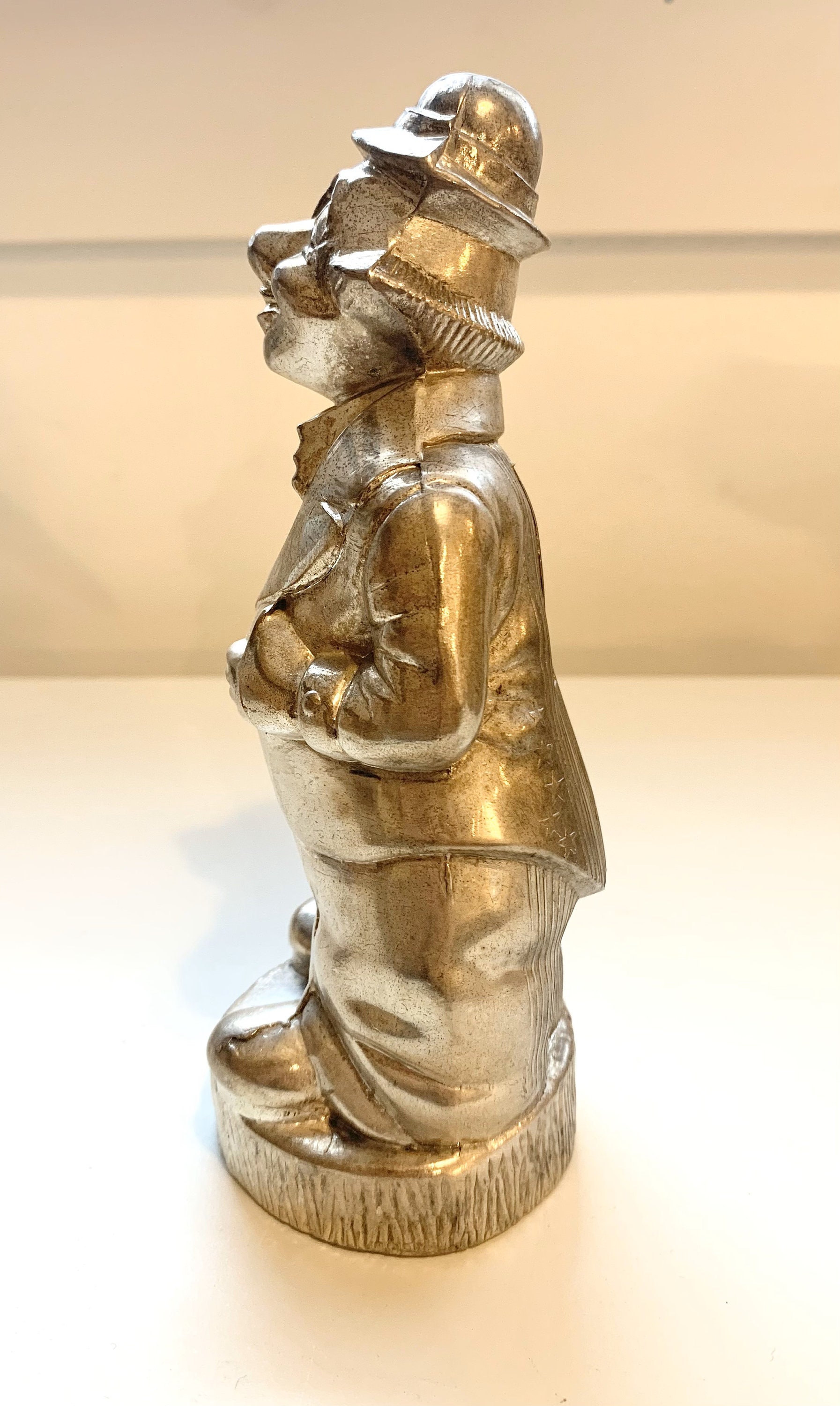 Vintage Metal Circus Clown Coin Bank - Etsy